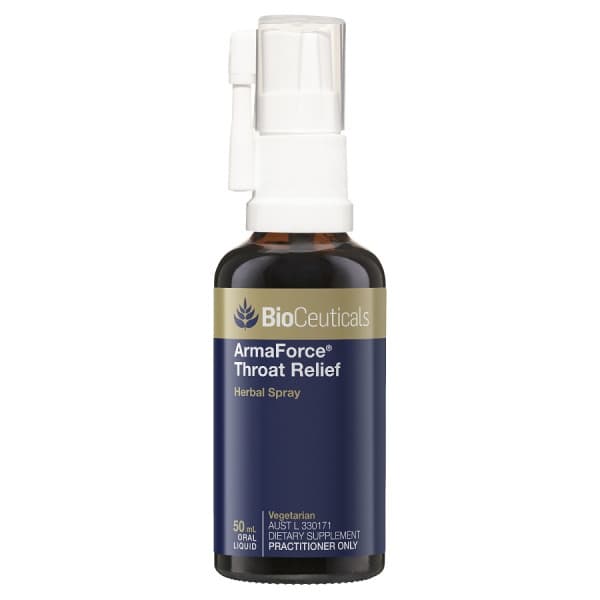 BioCeuticals ArmaForce Throat Relief 50ml - 9337896002179