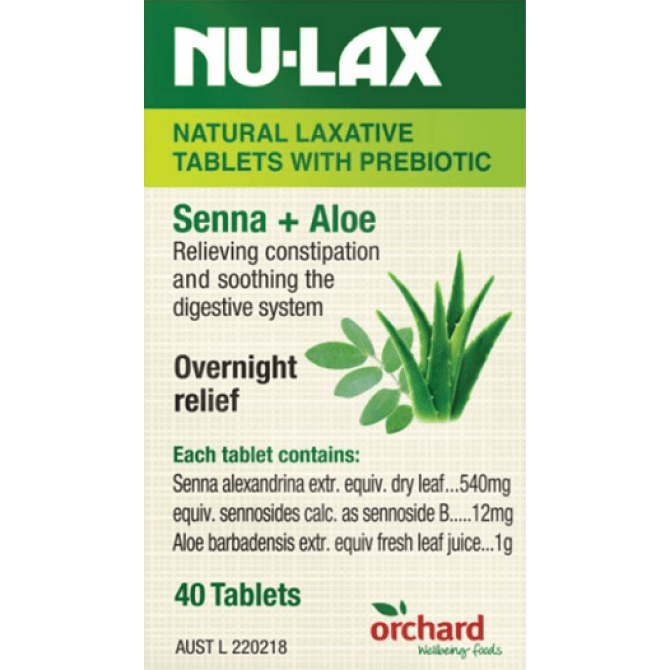 Buy Nulax Natural Laxative Tablets Online Pharmacy Direct