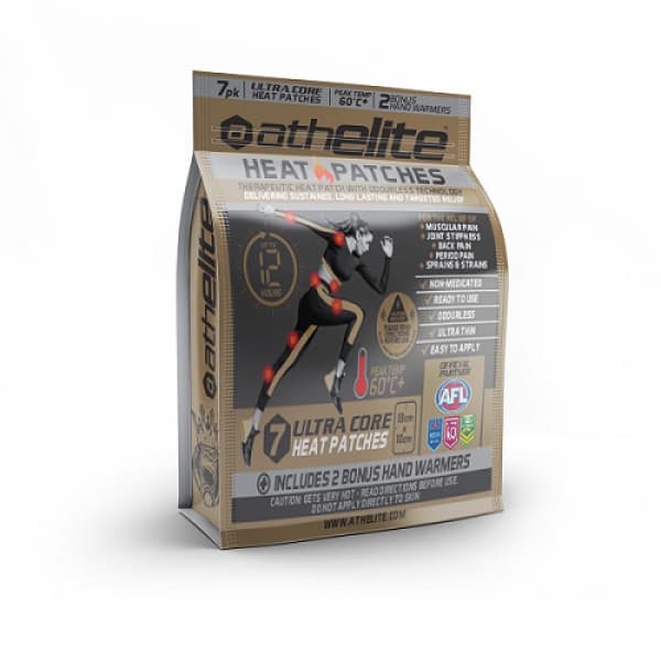 Buy Athelite Heat Patches Regular 7 pack Online