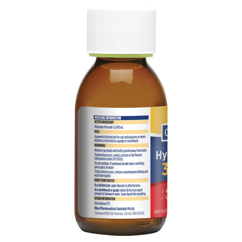 Buy Gold Cross Hydrogen Peroxide 10 Vol 3 Percent 100ml Online at ...