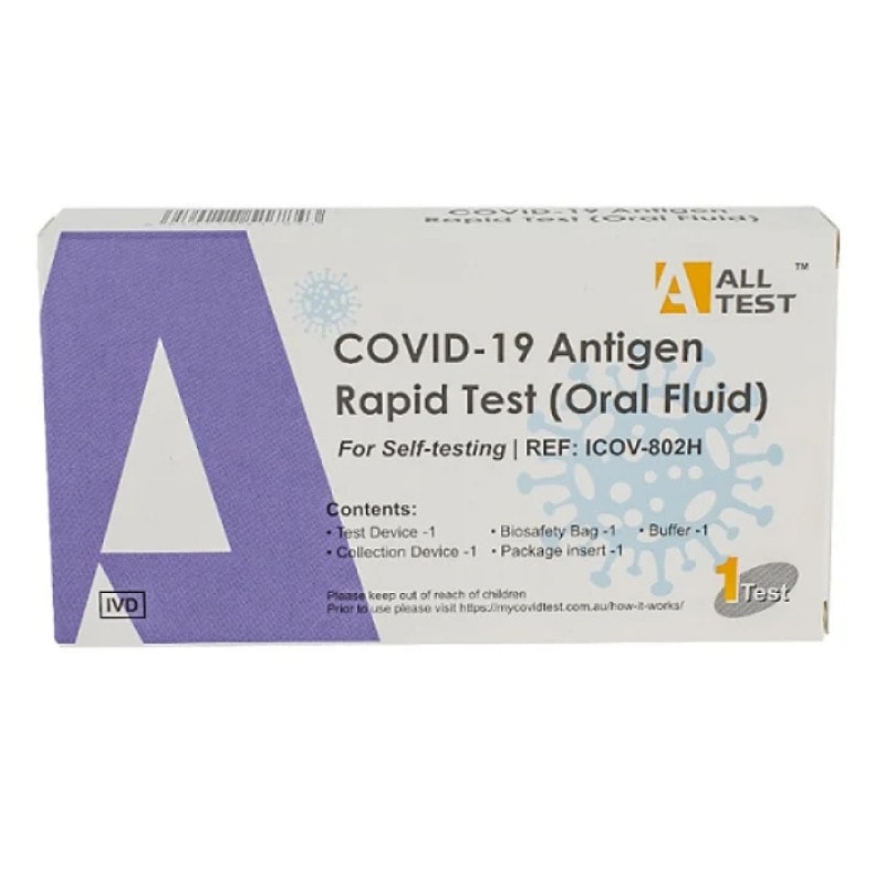 Buy All Test Covid 19 Oral Rapid Antigen Test 1 Pack Online at Pharmacy ...