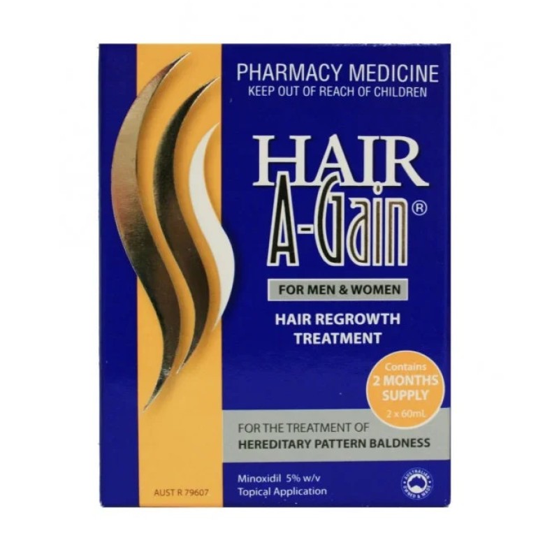 Hair A Gain 5 Percent 60ml 2 Pack - 9330456000042