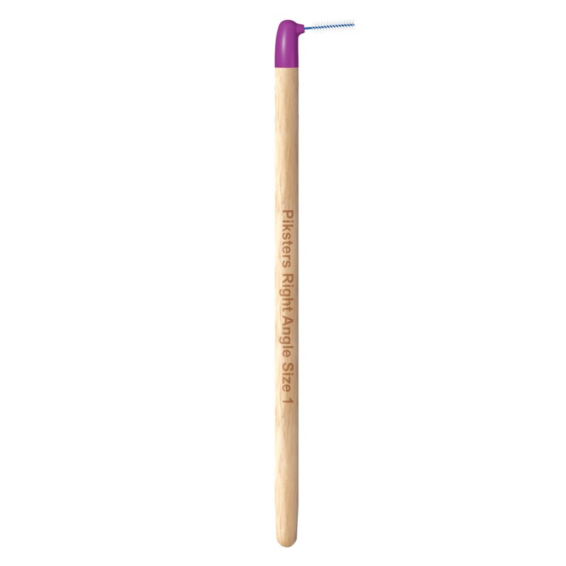 Buy Piksters Bamboo Right Angle Interdental Brush Size 1 6 Pack Online ...