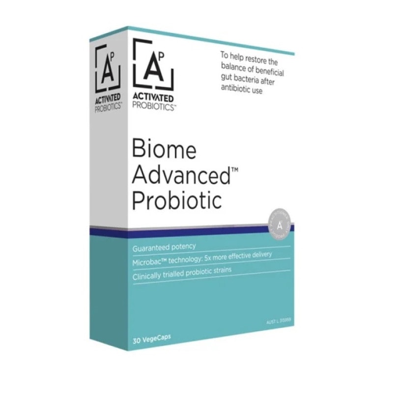 Activated Probiotics Biome Advanced Probiotic 30 Capsules at Pharmacy ...