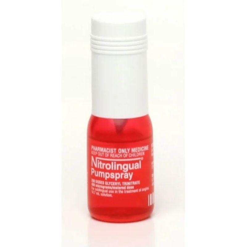 Nitrolingual 400mcg Pump Spray 200 Dose S3 - 9351791000641