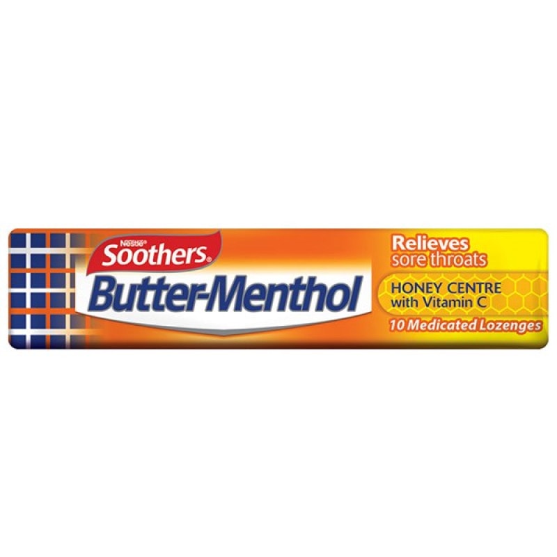 Allens Butter Menthol 10 Lozenges at Pharmacy Direct