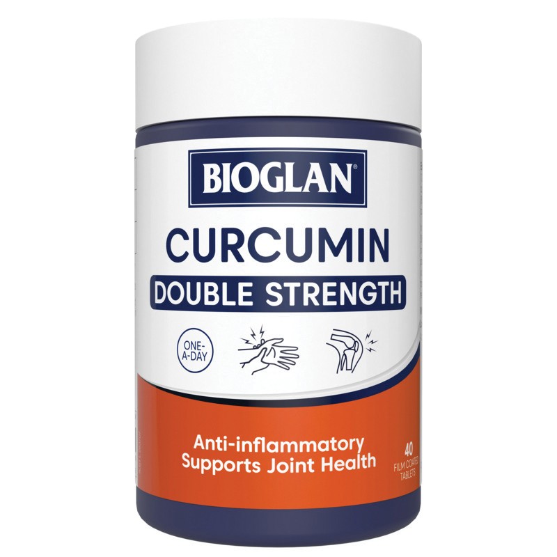 Buy Bioglan Curcumin Double Strength 1200mg Tablets 40 Online at ...