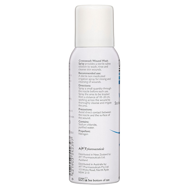Crystawash Wound Wash Spray 100ml - 9421903542397