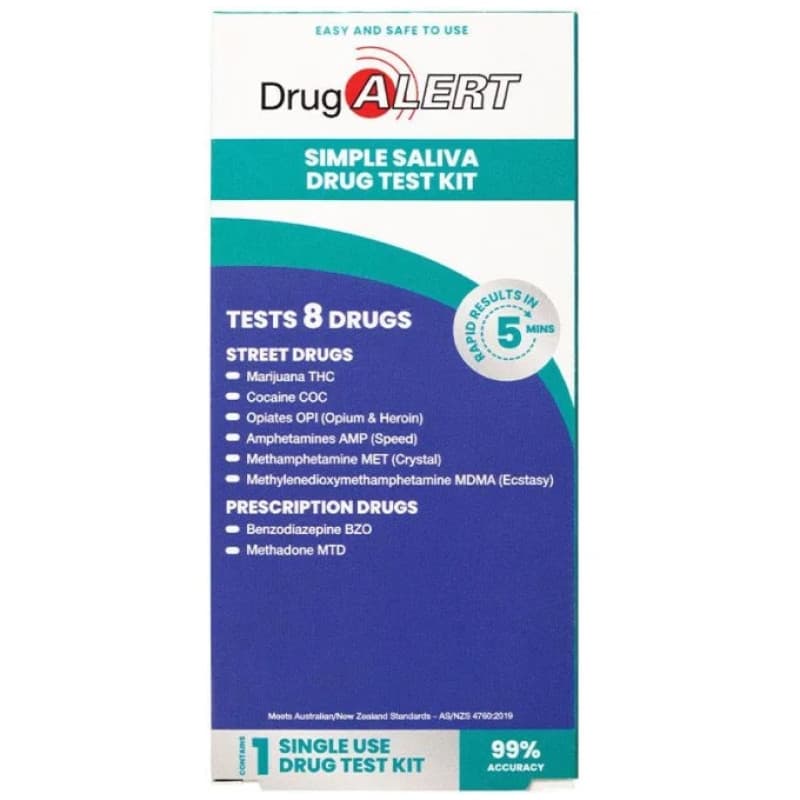 Drug Alert Saliva Multi Drug 1 Kit - 9314108253765