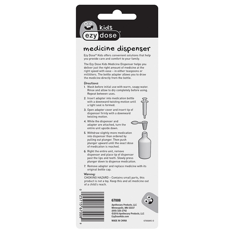 Ezy Dose Oral Syringe 5ml - 25715670089