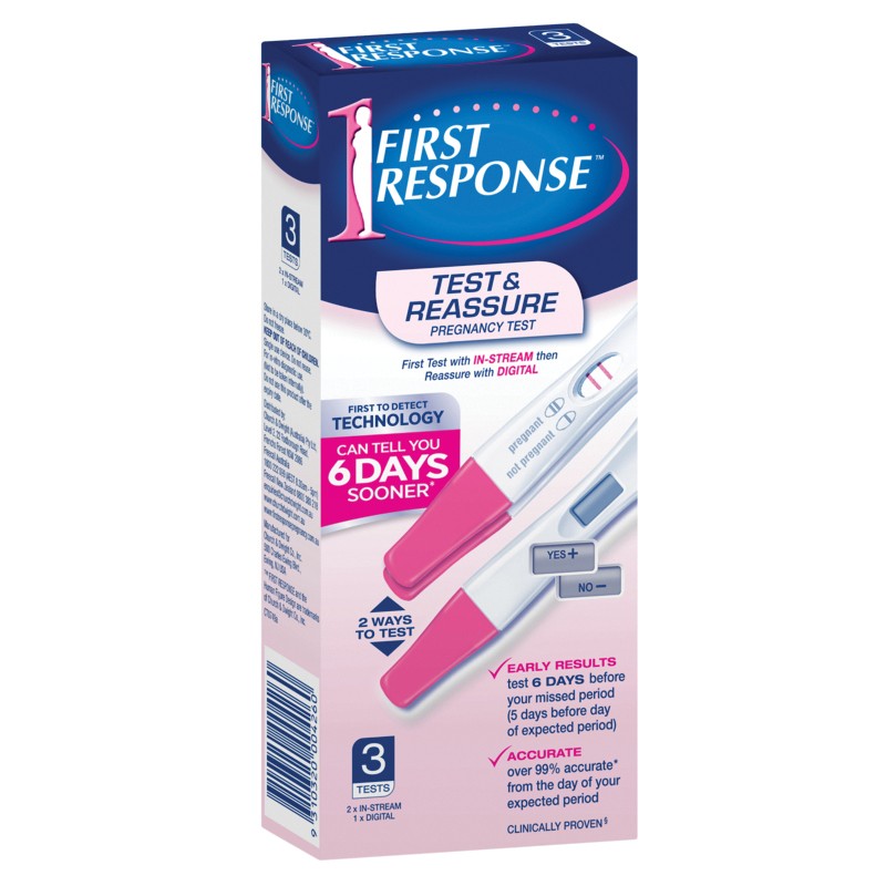 First Response Test and Reassure 3 Tests - 9310320004260