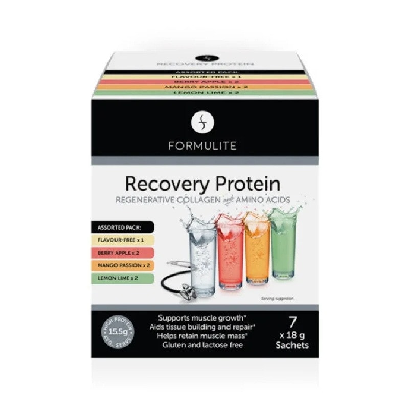 Formulite Recovery Protein Mixed Box 7 x 18g - 9354227001267