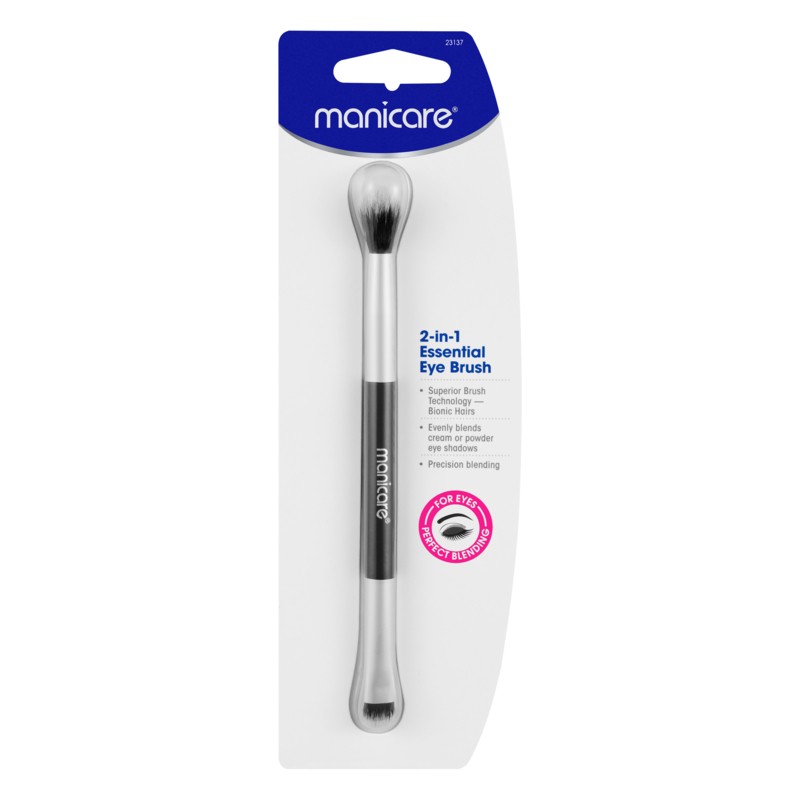 Manicare 2 in 1 Essential Eye Brush - 9329221231378