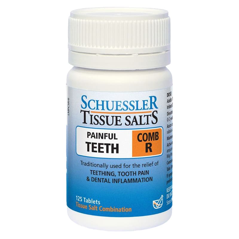 Martin And Pleasance Schuessler Comb R Painful Teeth 125 Tablets at ...