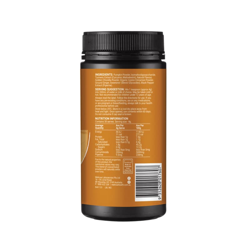 Buy Melrose High Strength Turmeric Superblend Instant Powder 120g ...