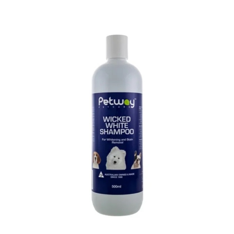 Petway Petcare Wicked White Shampoo 500ml - 9348159000214