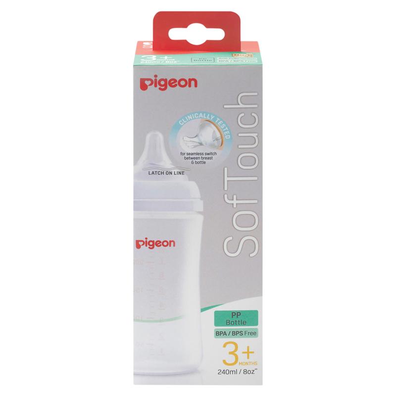 Pigeon SofTouch III Bottle MPP 240ml - 4902508794534