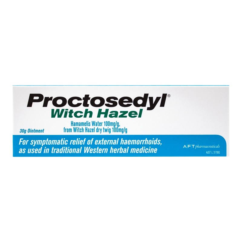 Proctosedyl Witch Hazel Ointment 30g - 9351791000375