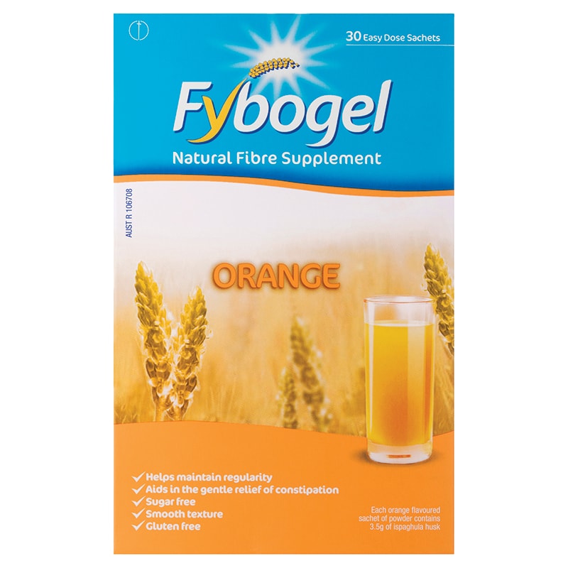 Fybogel Sachets 30 Orange - 9300631385219