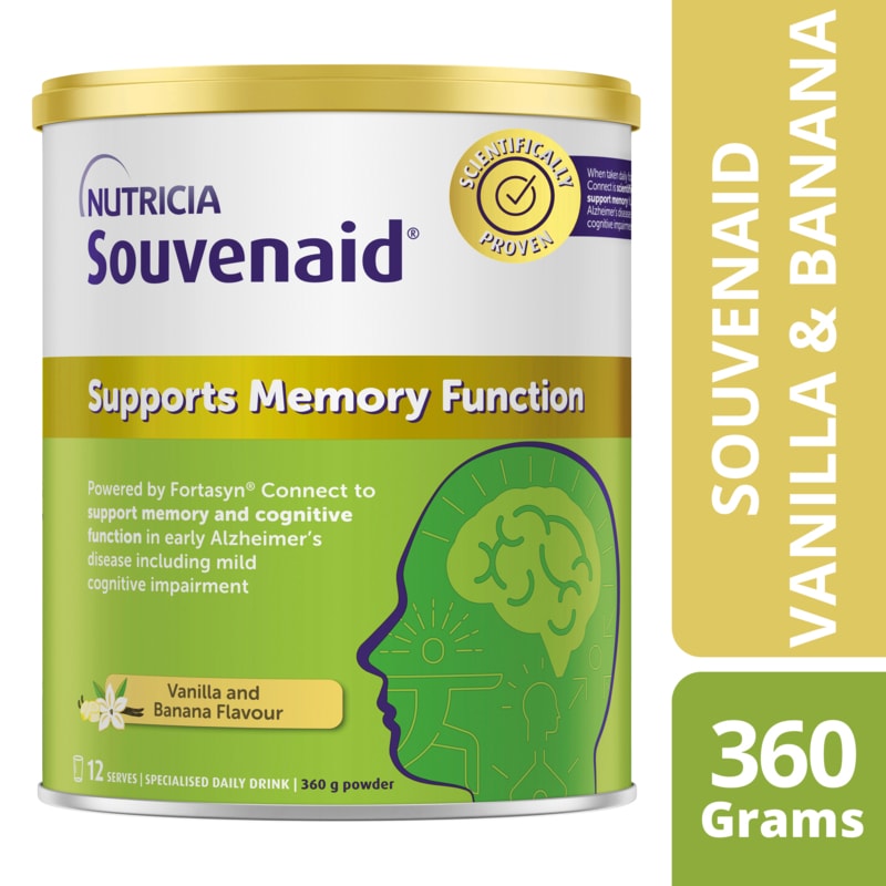 Souvenaid Powder Vanilla And Banana 360g - 9418783009935