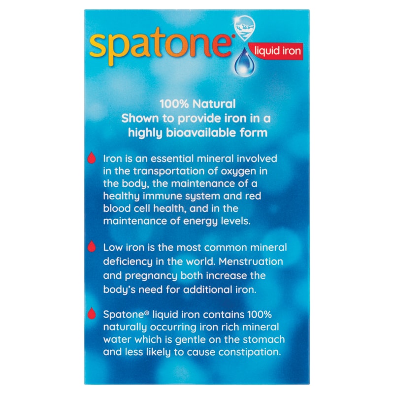 Spatone Liquid Iron 28 Sachets 25ml - 5000488107074