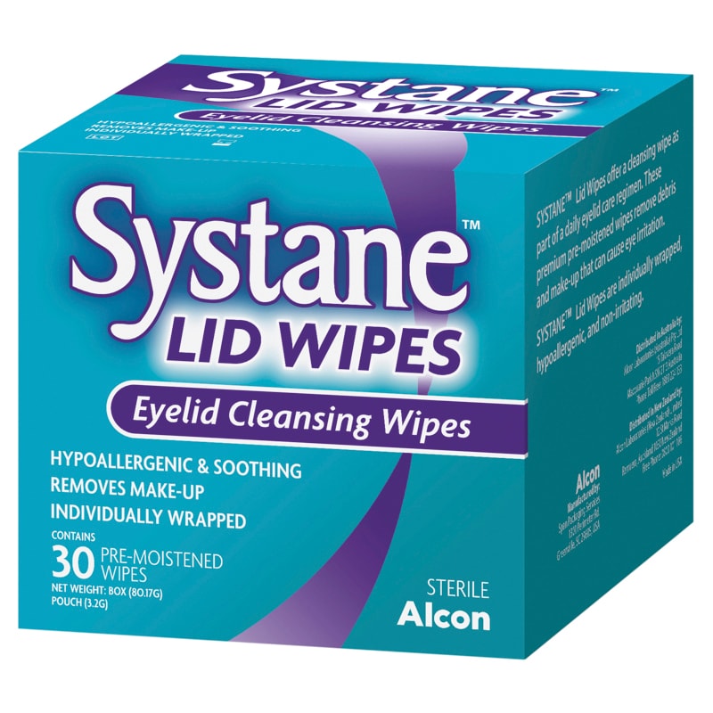 Systane Lid Wipes 30 Pack - 300658052445