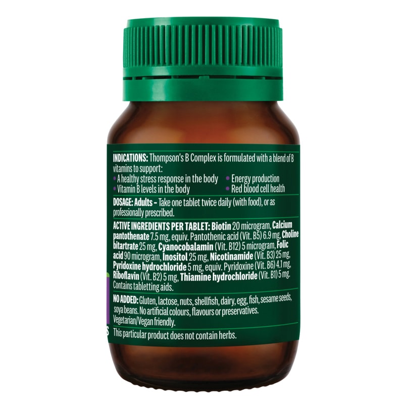 Thompsons B Complex 100 Tablets - 94575415