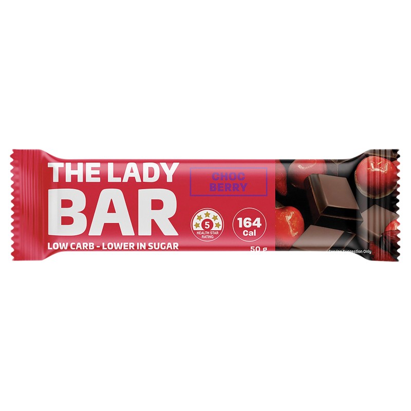 The Lady Bar Choc Berry 50g - 9348378000965