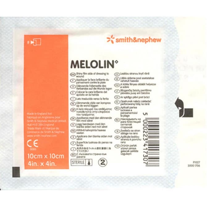 Buy Melolin 10 X 10cm Singles Online | Pharmacy Direct