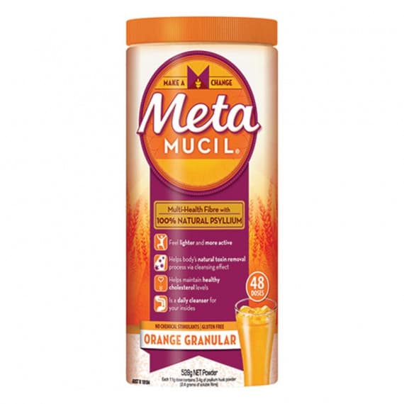 Buy Metamucil Orange Granular Fibre Powder 528g Online | Pharmacy Direct