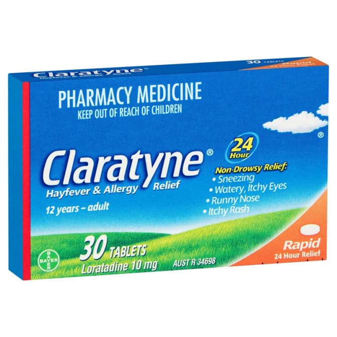 Buy Claratyne Rapid 30 Tablets Online