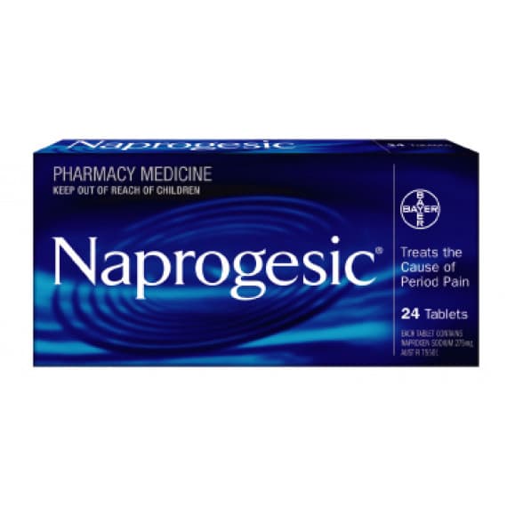 Buy Naprogesic Period Pain 24 Tablets Online