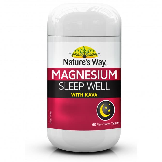 Buy Natures Way Magnesium Sleep Well 60 Tablets Online | Pharmacy Direct