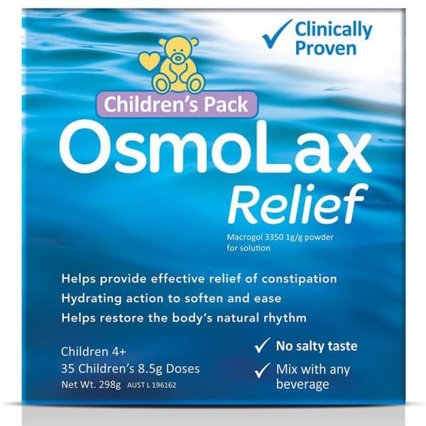 Buy OsmoLax Relief Macrogol Osmotic Laxative Powder Childrens Pack 35 ...