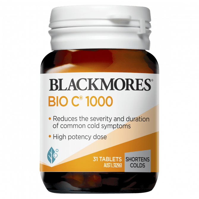 Buy Blackmores Bio C 1000 31 Tablets Online | Pharmacy Direct