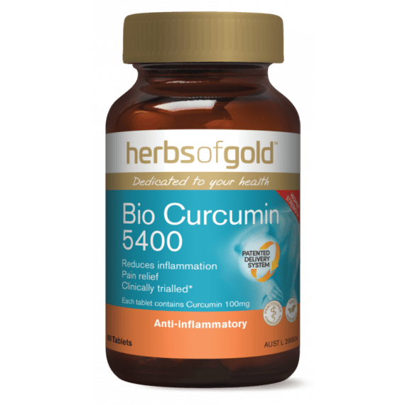Herbs of Gold Bio Curcumin 5400 30 Tablets - 9346710000284