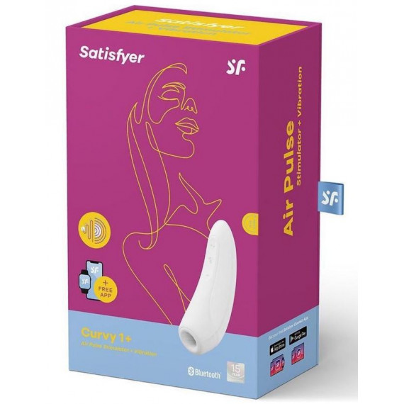 Buy Satisfyer Curvy 1+ White Online | Pharmacy Direct