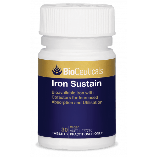 BioCeuticals Iron Sustain 30 Tablets - 9337896006504