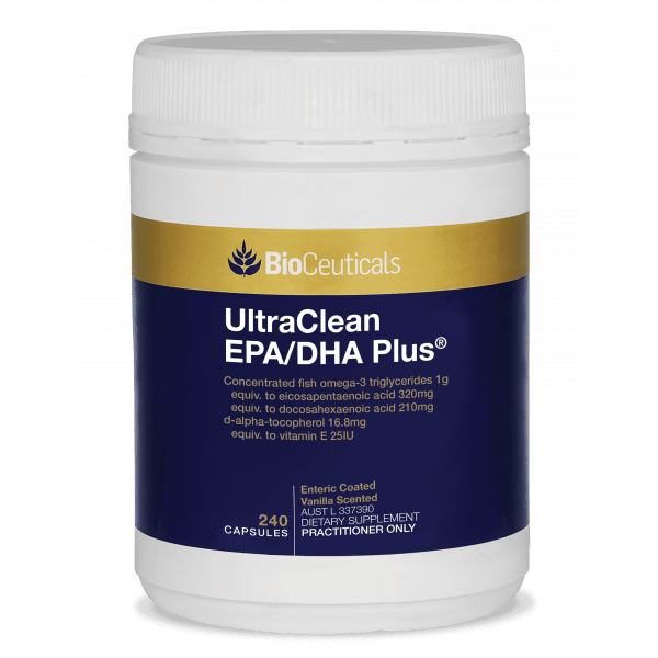BioCeuticals UltraClean EPA/DHA Plus 240 Capsules - 9337896007310