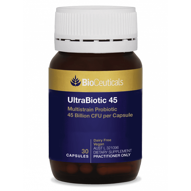 Buy BioCeuticals UltraBiotic 45 30 Capsules Online