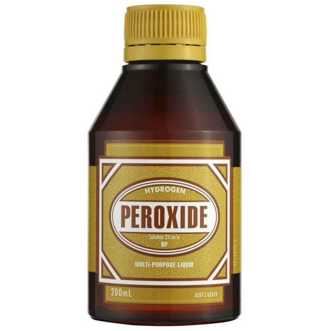 Hydrogen Peroxide Solution 3% 200mL - 9300655602835