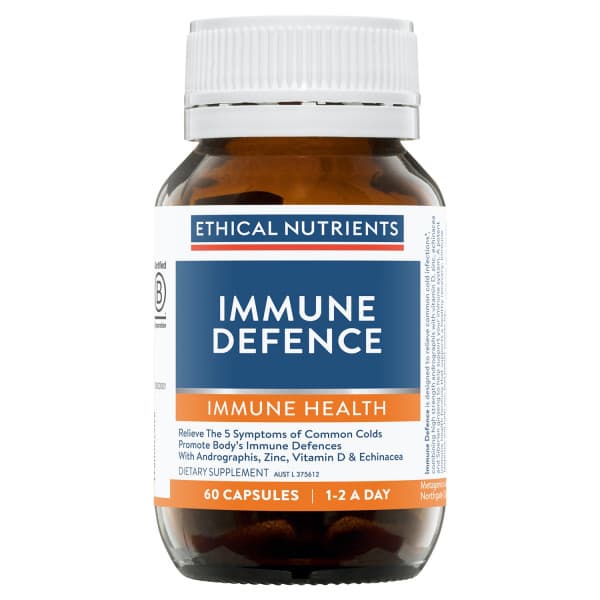 Buy Ethical Nutrients Immune Defence 60 Capsules Online