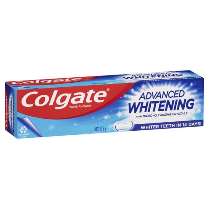 Buy Colgate Toothpaste Advanced Whitening 115g Online
