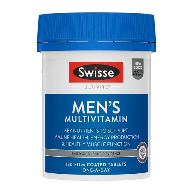 Buy Swisse Ultivite Men's Multivitamin 120 Tablets Online