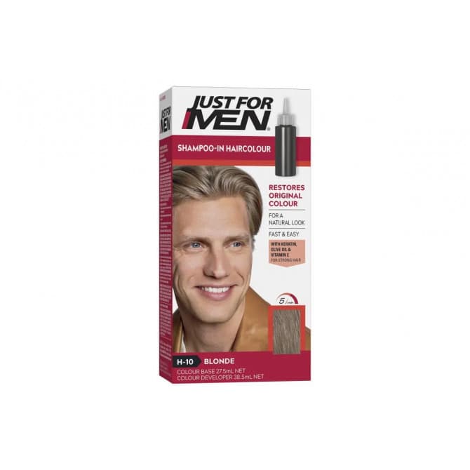Buy Just for Men Shampoo-In Haircolour H-10 Blonde Online