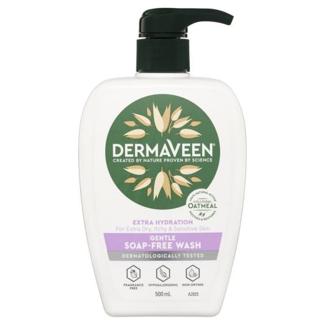 Buy Dermaveen Extra Hydration Soap Free Wash 500ml Online