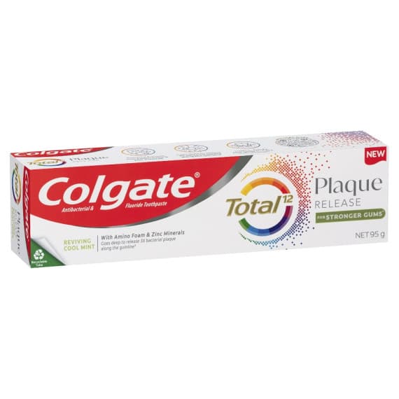 Buy Colgate Total Plaque Release Cool Mint Toothpaste 95g Online