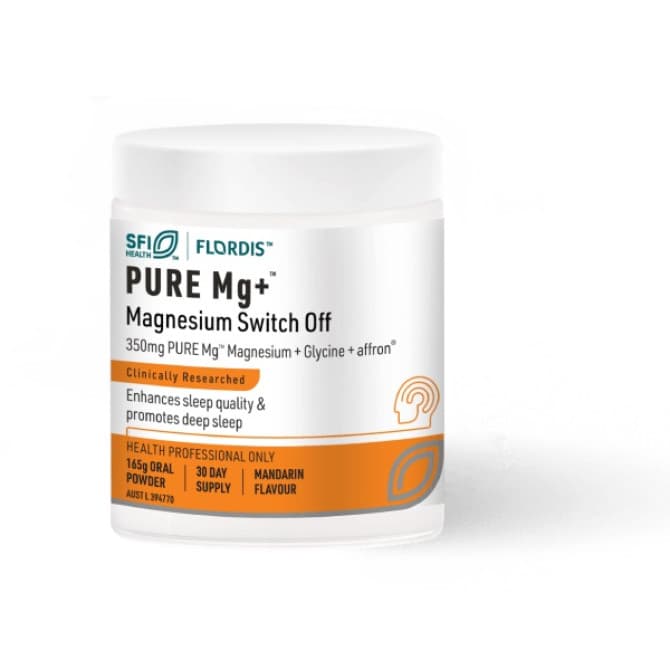 Buy SFI Health PURE Mg plus Magnesium Switch Off 165g Online