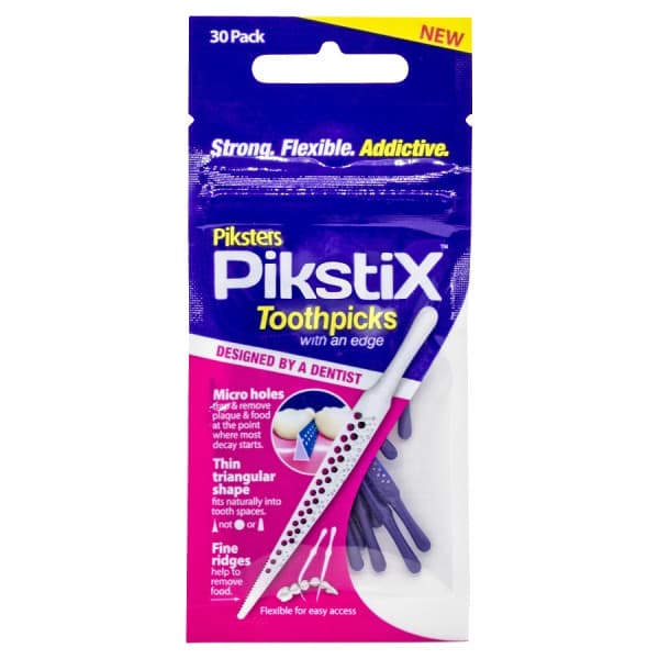 Buy Piksters Pikstik Toothpicks 30 Pack Online