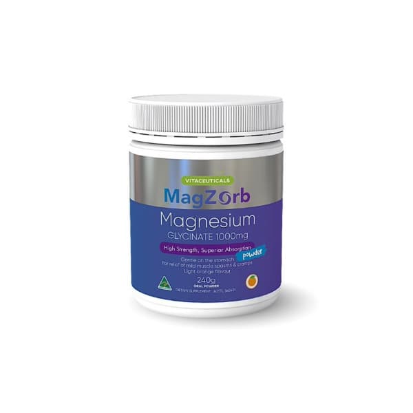 Buy Vitaceuticals Magzorb Magnesium Glycinate Powder 240g Online